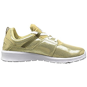 DC Women's Heathrow SE Shoes Skateboarding, Gold, 10.5 M US