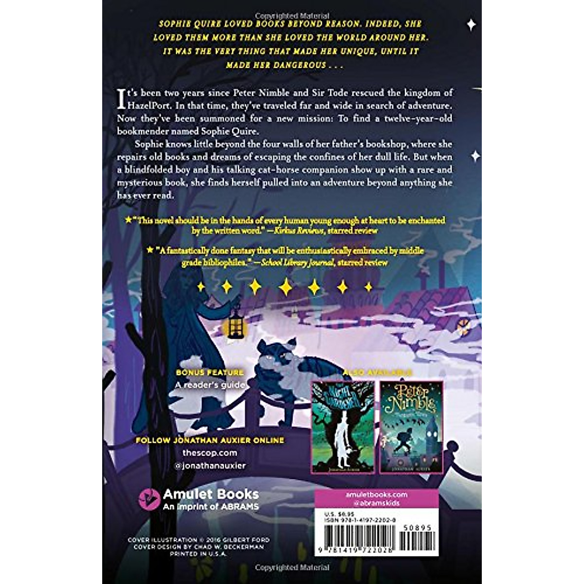 Sophie Quire and the Last Storyguard: A Peter Nimble Adventure (A Peter Nimble Adventure, 2)