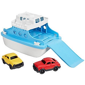 Green Toys Ferry Boat w/Cars - CB2