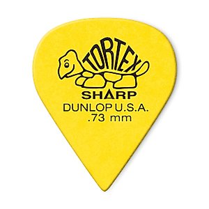 JIM DUNLOP Toretex Yellow Guitar Picks