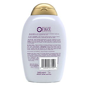 OGX ColorGlam Ultra Hydrating Shampoo for Color-Treated Hair, Gentle Sulfate-Free Surfactants to Help Protect Hair Color, Semi-Sweet Scent, 13 Fl Oz