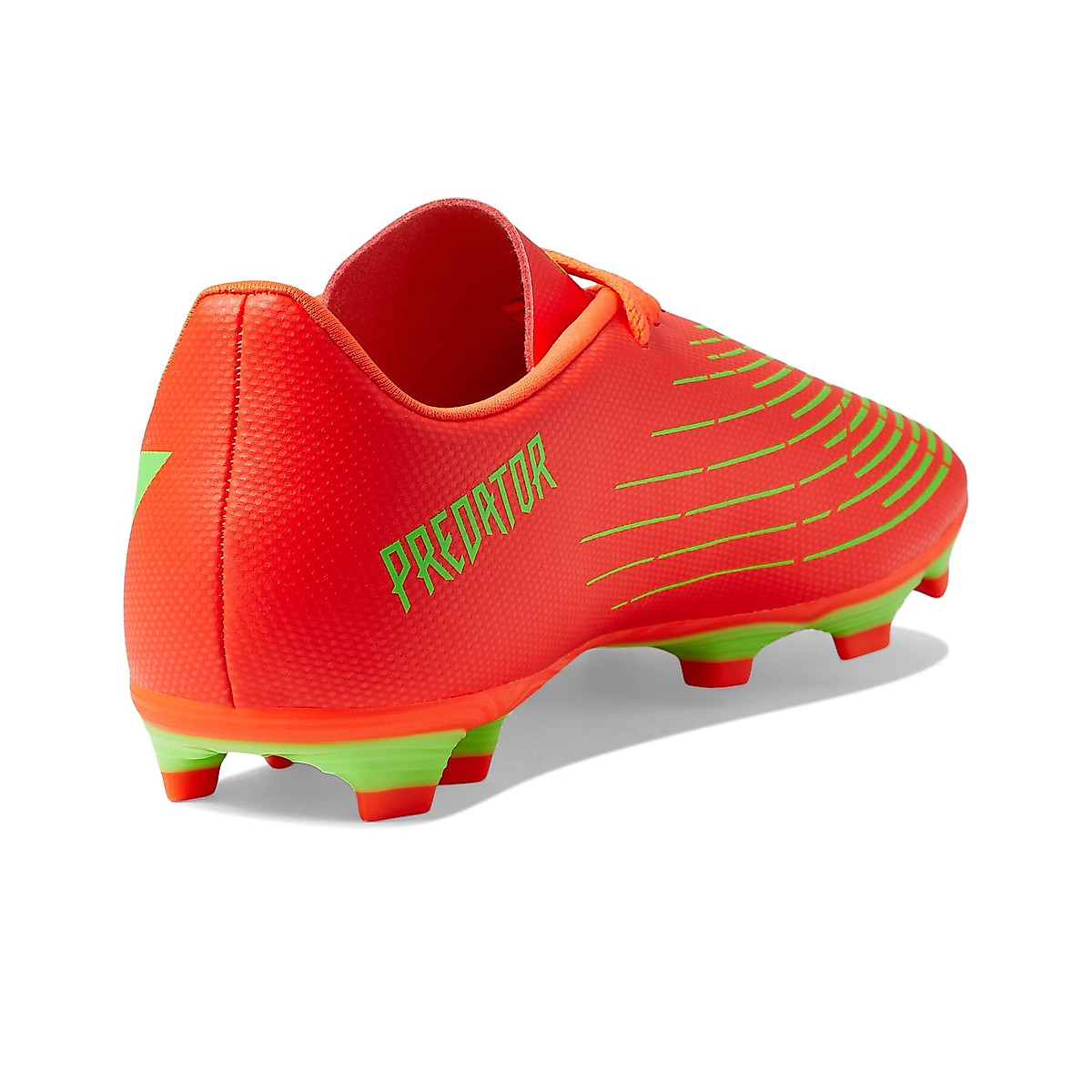 adidas Unisex-Child Edge.4 Predator Flexible Ground Solar Red/Solar Green/Black 5.5 Big Kid