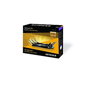 NetGear Netgear R8000-100Uks R8000 Nighthawk X6 - Ac3200 Tri-Band WiFi Wireless Gigabit Cable Router (Renewed)