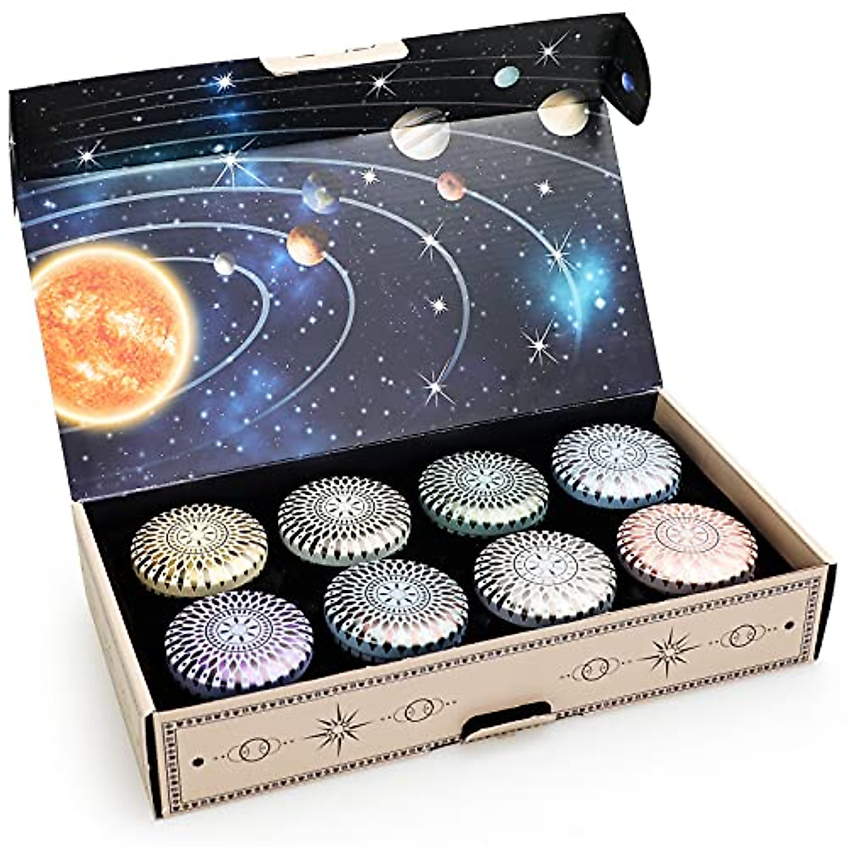 8 Pointed Star Scented Candles Gift Set for Women 2.5 Oz 8 Pack Aromatherapy Candle Set Gift for Mom Soy Candles for Home Scented 20 Hours Burn Candle Set Mother's Day Gift