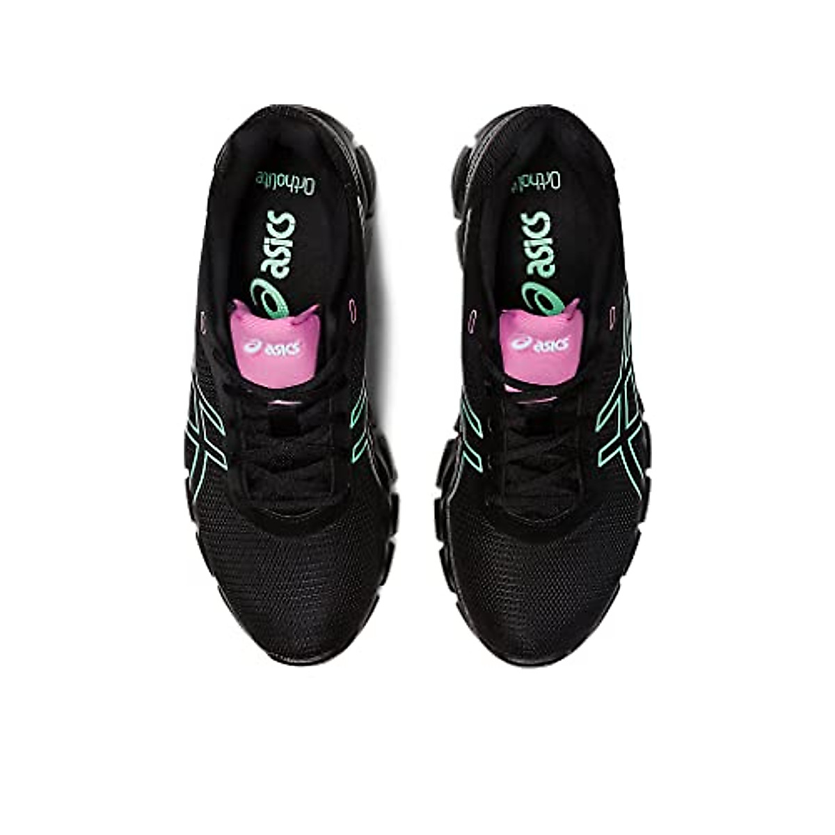 ASICS Women's Gel-Quantum Lyte II Sportstyle Shoes, 10, Black/ICE Green