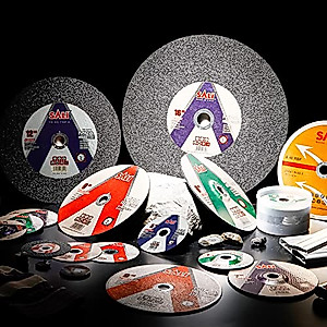 SALI 50 Pack Cut Off Wheel 4 1/2 Inch Cutting Wheels 4-1/2" x 3/64" x 7/8" for Metal & Stainless Steel, Angle Grinder Cutting Wheel,Cutting Discs with Aggressive Cutting