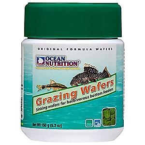 Ocean Nutrition Grazing Wafers 5.3-Ounces (150 Grams) Jar