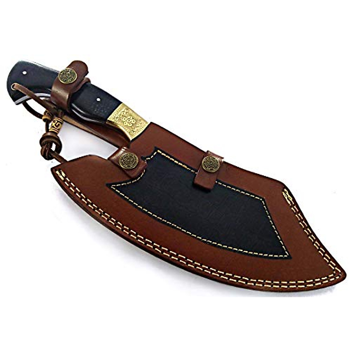 Damascus steel blade vegetable and meat cleaver Chopper chef's kitchen knife .SM105