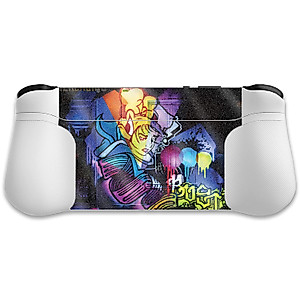 MightySkins Glossy Glitter Skin Compatible with Logitech G Cloud Gaming Handheld - Midnight Mischief | Protective, Durable High-Gloss Glitter Finish | Easy to Apply | Made in The USA