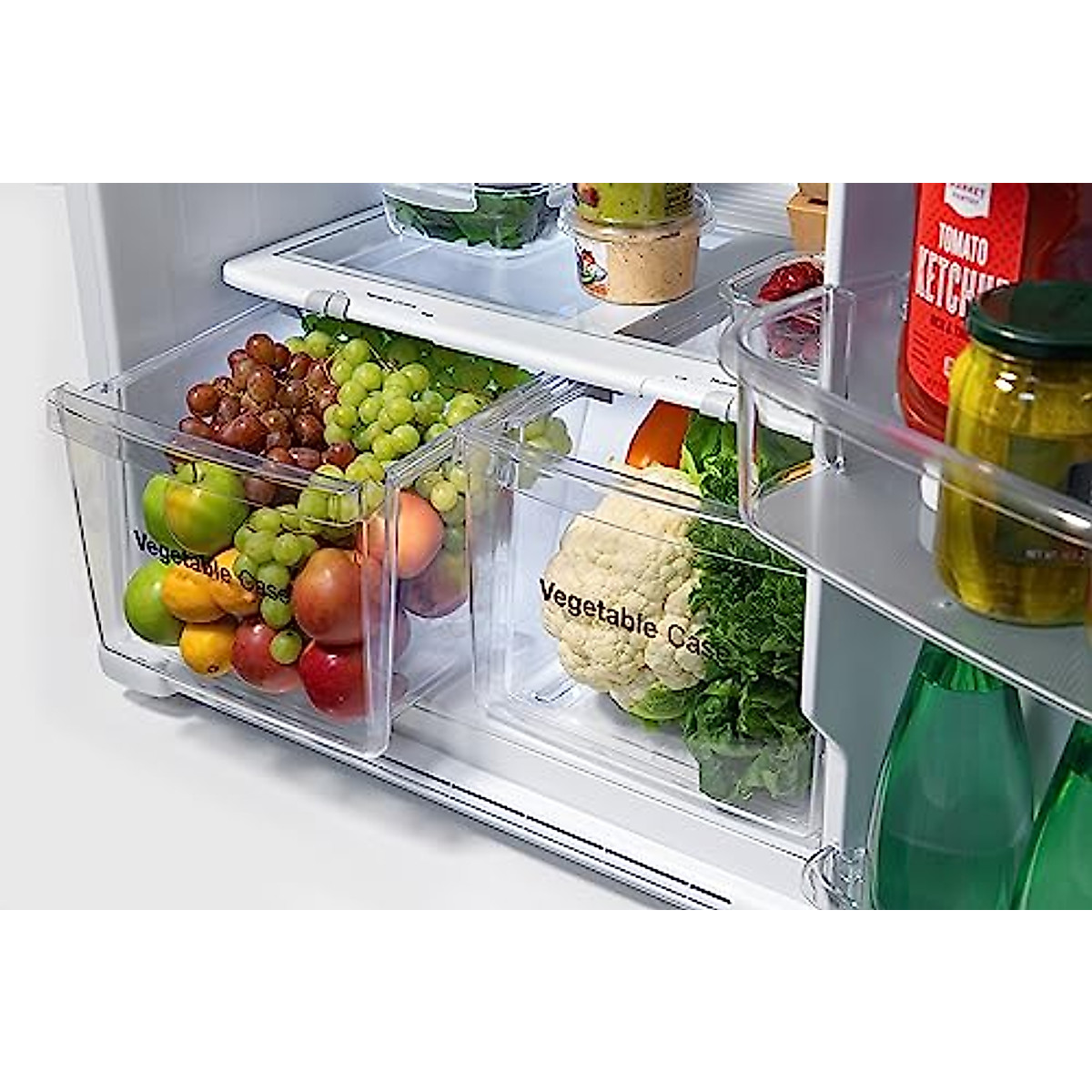 Winia WTE18HSWMD 18 Cu. Ft. Top Mount Refrigerator With Factory Installed Ice Maker - White