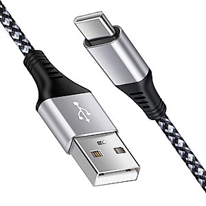 USB C Cable 3FT, Android Phone Chargers C Type Charging Cable Cord Fast Charge for Samsung Galaxy S24 FE S24 S23 Ultra Z Flip6 Fold6 A15 A55 A35 5G A53 A73 A32 A14 A13 A52 A72 S22,iPhone 16/15 Pro Max