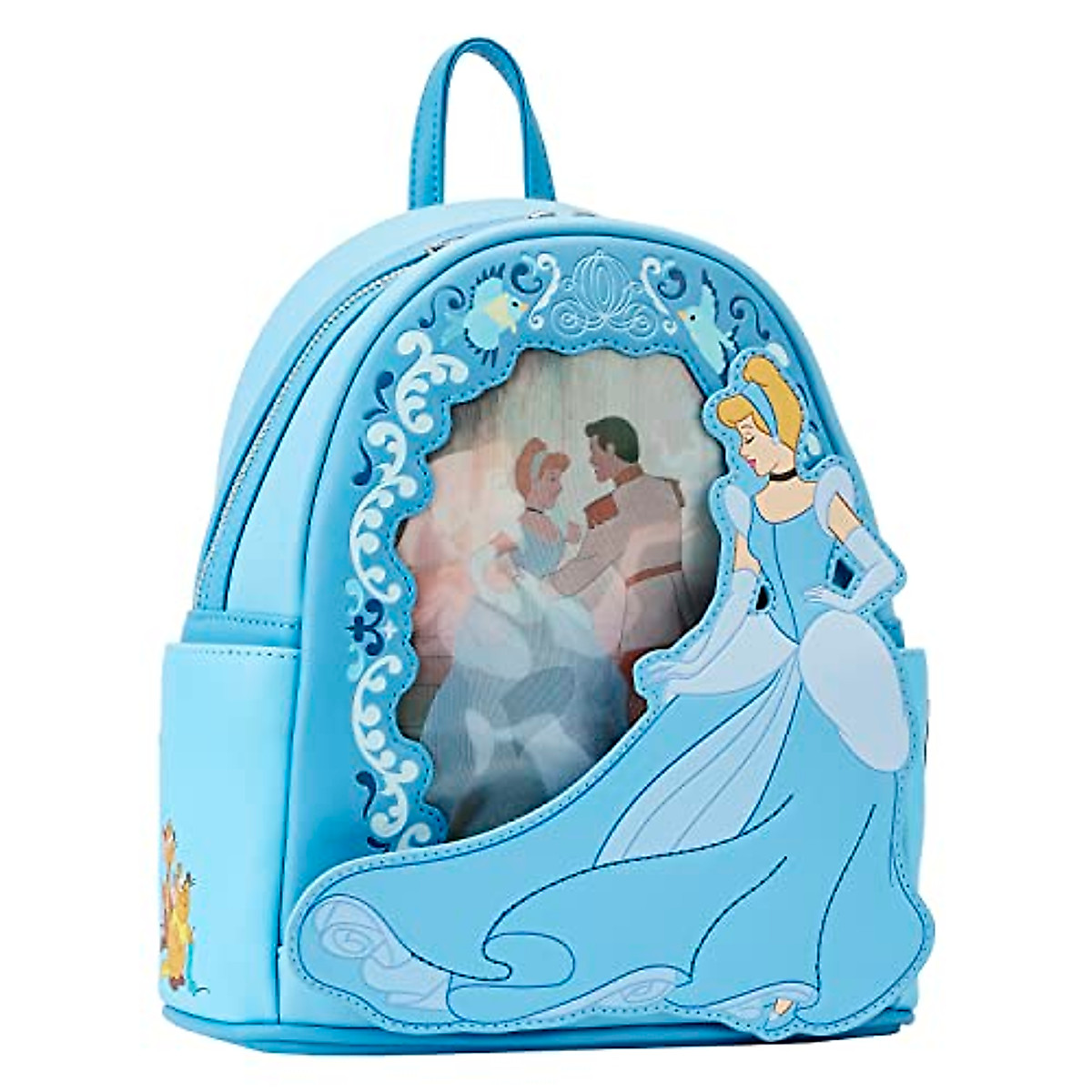 Loungefly Disney Cinderella Lenticular Princess Series Mini Backpack