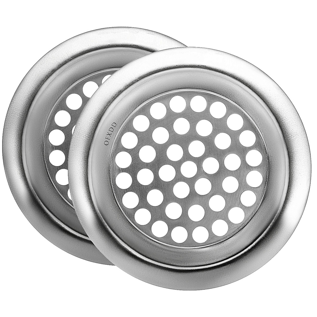 Hair Shower Drain Catcher, Kitchen Sink Strainers 3", Outside Drain Protector, Small Drain Catcher, Toilet Drain Cover (Pack of 2)