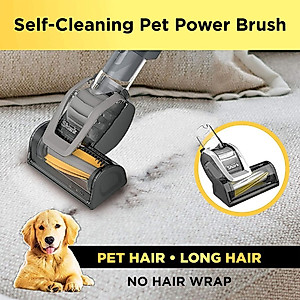 Shark Vertex Ultralight DuoClean PowerFins Lightweight Corded Stick Vacuum with Self Cleaning Brushroll and LED Headlights, Mint (Renewed)