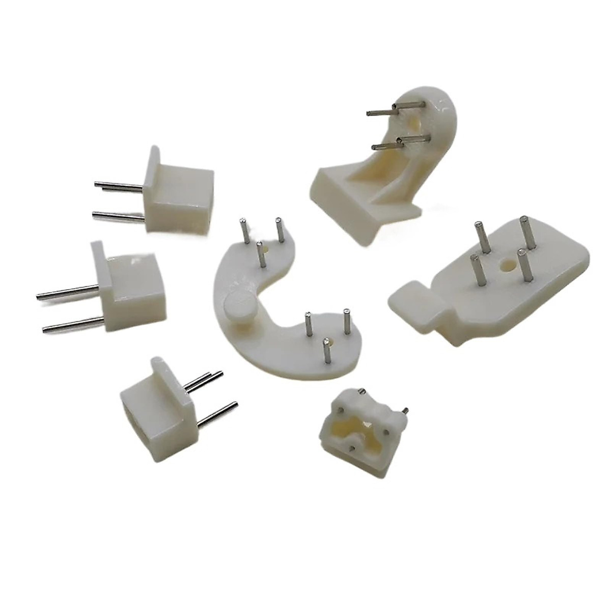 20Pcs White Painting Photo Frame Hook Plastic Invisible Wall Hooks Mount Photo Picture Nail Hook Hanger Mirror Hanging Hangers ( Color : 6 )