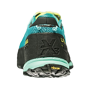 La Sportiva Womens TX3 Approach Shoe, Emerald/Mint, 38 M EU/7 B(M) US