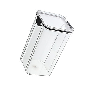 Rice Storage Container, Sealed Food Storage Container, Reusable Food Organizer with Buckle Lock, Space Saving Clear Food Containers, Multipurpose Food Keeping Box for Oatmeal Grain Cereal Pasta Flour