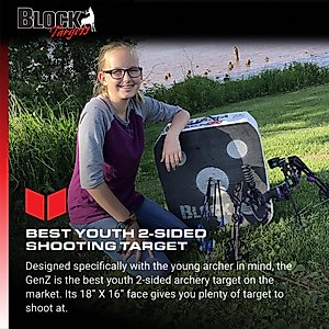 Field Logic Youth Block GenZ Open Target Multi-Color, 16 Inch