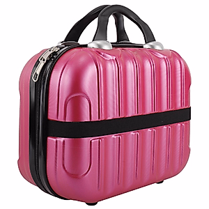 Toolly 132 Bottles Diamond Painting Storage Carring Case - Hardshell Bead Sewing Pills Container Box Embroidery Organizer Bag for DIY 5D Diamond Art Craft Accessorries, Red