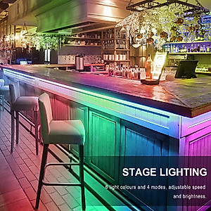 Wall Washer Lights 45W 8 LED RGBW Dimmable Stage Lights DMX Control Dj Lights Stage Lighting - for Indoor Disco Party Church Birthday Bar Wedding