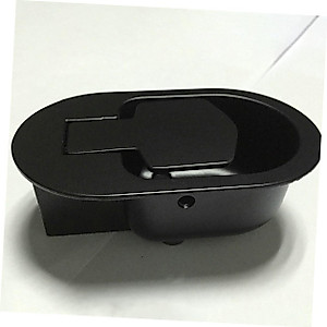 CIYODO 2pcs Versatilen Chair Pull Handle Metal Handle Part Black Lounge Chair Black Recliner Metal Legs for Furniture Recliner Pull Handle Replacement Aluminum Alloy