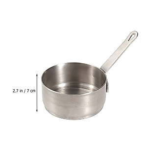 Luxshiny 1pc Sauce Pan Pot Cookware Baking Tool Non Stick Pan Cooking Frying Pan Milk Pan