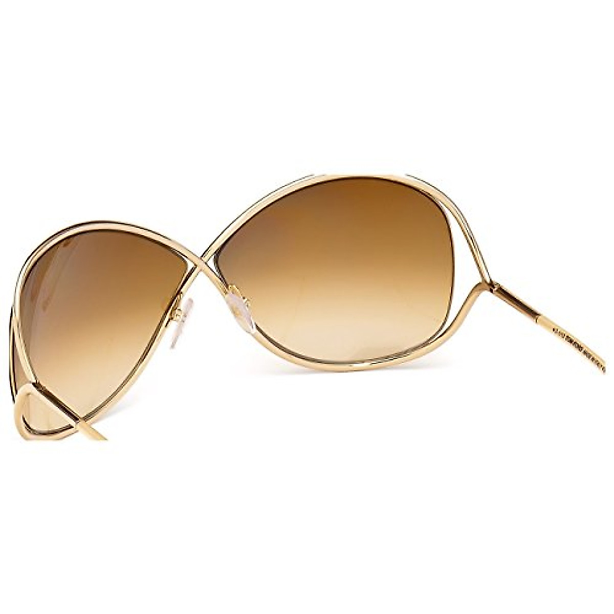 Tom Ford Sunglasses - Miranda / Frame: Shiny Rose Gold Lens: Brown Gradient