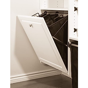 Set of 2 TAG Hardware Hamper Replacement Steel Handles Black Without bags