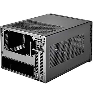 SilverStone Technology Ultra Compact Mini-ITX Computer Case with Mesh Front Panel Black (SST-SG13B-USA)