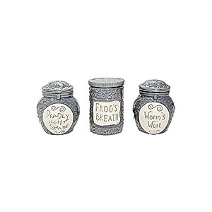 The Nightmare Before Christmas Sally Jars 3 piece Trinket Box Gift Set