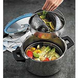 Kuhn Rikon Duromatic Top Model Energy Efficient Pressure Cooker - 3.7-Qt