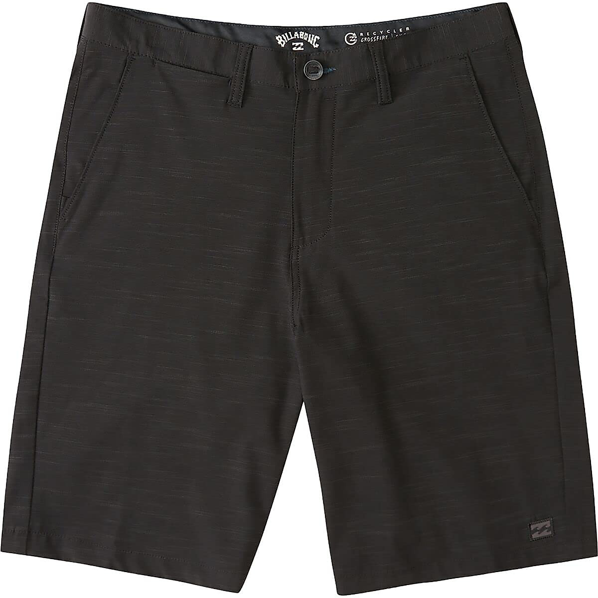 Billabong Men's Crossfire Slub Hybrid Short, Black 36