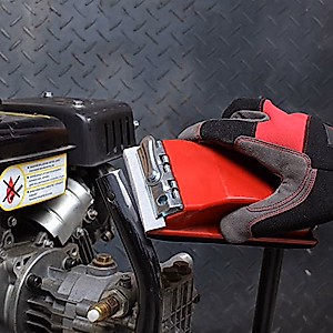 WORKPRO Sandpaper Pack of 24, 80-600 Assorted Grit with Holder, Sand Sponges 40/80/120 Grit, 9x11 Inch Alumina Sand Paper for Wood Furniture Finishing, Metal Sanding, Paint Finishing