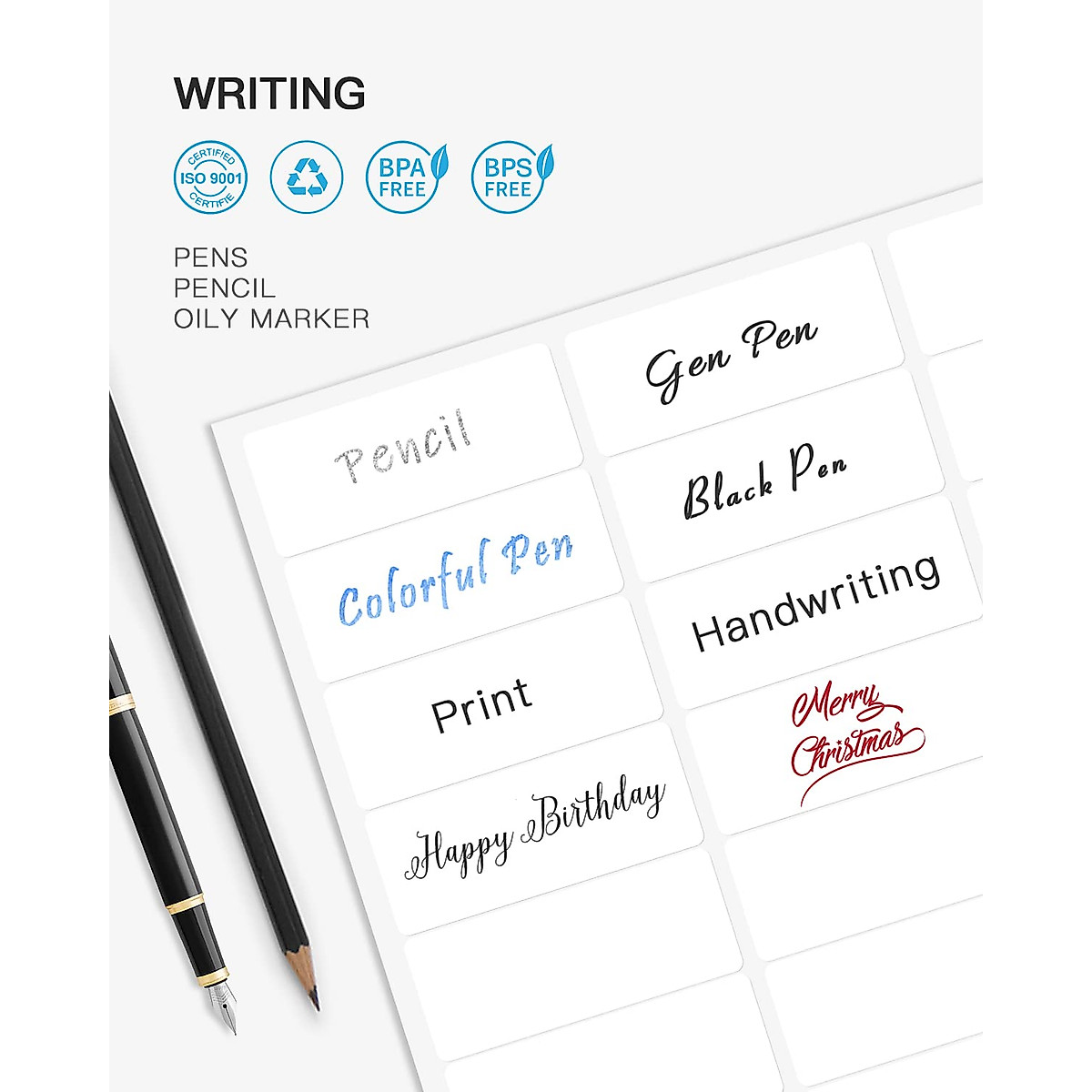 Shipping Address Labels, TRUNIUM 1" x 2-5/8" Address Labels for Laser & Inkjet Printers (23 Sheets, 690 Labels)