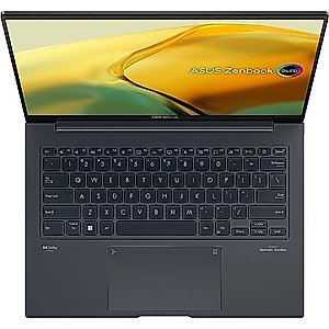 ASUS 2023 Zenbook 14X 14.5 2.8K Touchscreen 120Hz OLED Laptop Computer, 13th Gen Intel 14-Core i7-13700H, 16GB LPDDR5 RAM, 1TB PCIe SSD, WiFi 6E, Bluetooth 5.3, Backlit Keyboard, Windows 11, BROAG