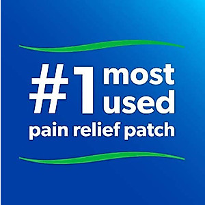 Salonpas Pain Relieving Patch, 20 Count, for Back, Neck, Shoulder, Knee Pain and Muscle Soreness, 8 Hour Pain Relief