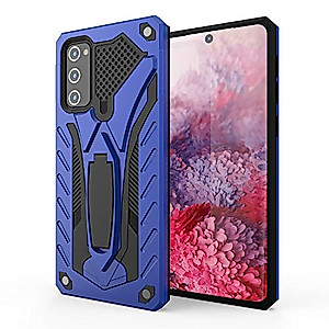 Kitoo Designed for Samsung Galaxy S20 FE Case with Kickstand 5G, Military Grade 12ft. Drop Tested - Blue