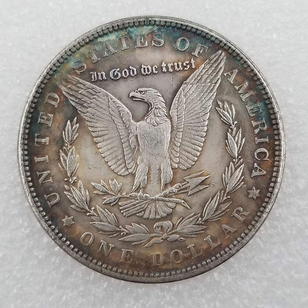 Kocreat Copy 1880-Morgan Dollar Plating Silver Coin-Replica U.S Old Original Pre Morgan Souvenir Coin Lucky Coin Hobby Collection