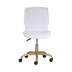 Conference Chairs Leather Office Chair, Multiple Finishes Velvet Plush (D Light Grey)