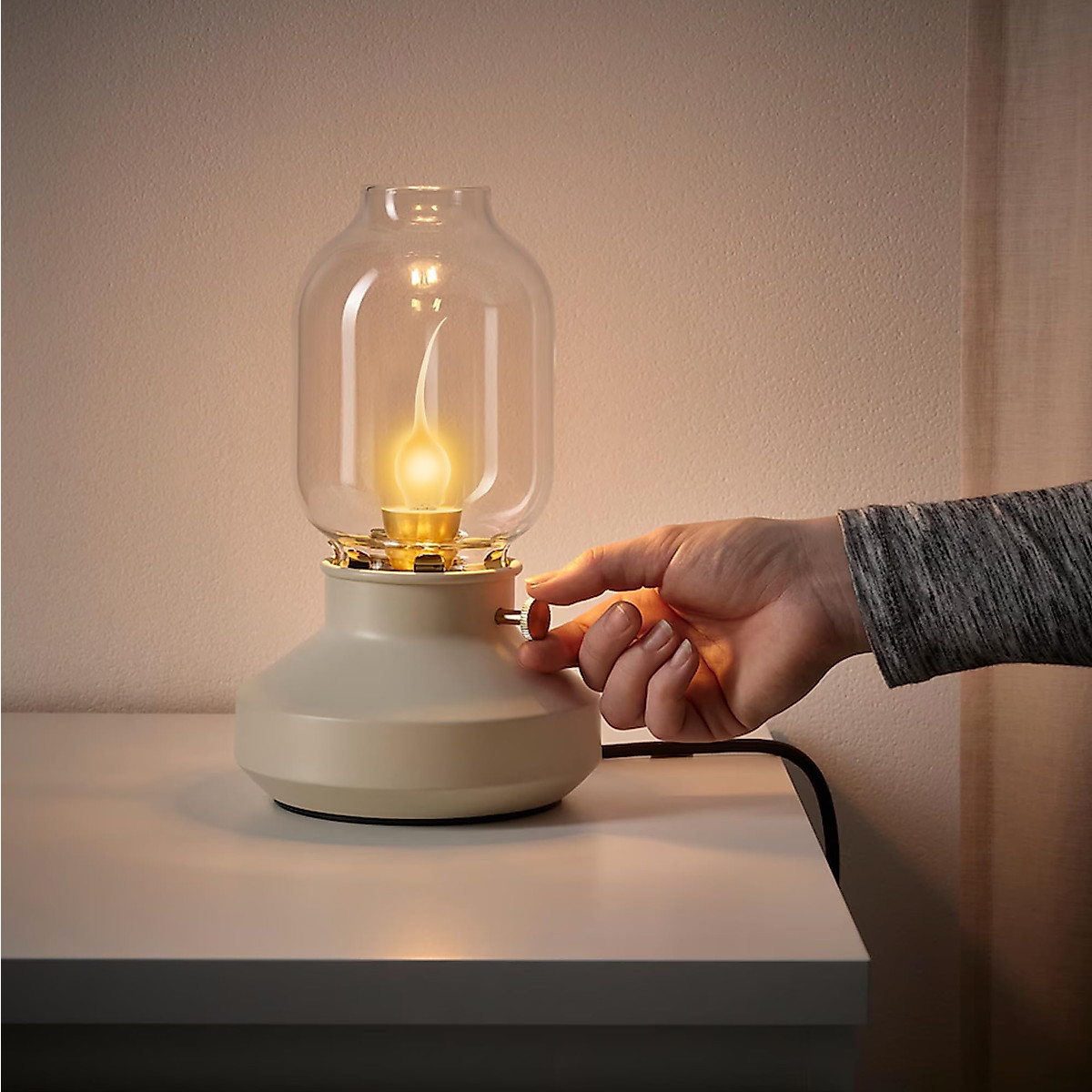 Creative Hobbies® Country Style Incandescent Silicone Dipped Light Bulbs - 6 Watt, S6 Shape, for Candle Lamps & Chandeliers | Box of 25