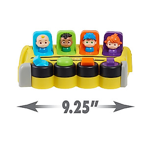 Just Play CoComelon Pop & Learn Pals, Features 4 CoComelon Characters, Learning and Education, Kids Toys for Ages 18 Month