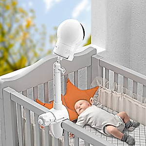 Aobelieve Baby Camera Crib Mount for Eufy Spaceview and Spaceview Pro Video Baby Monitor