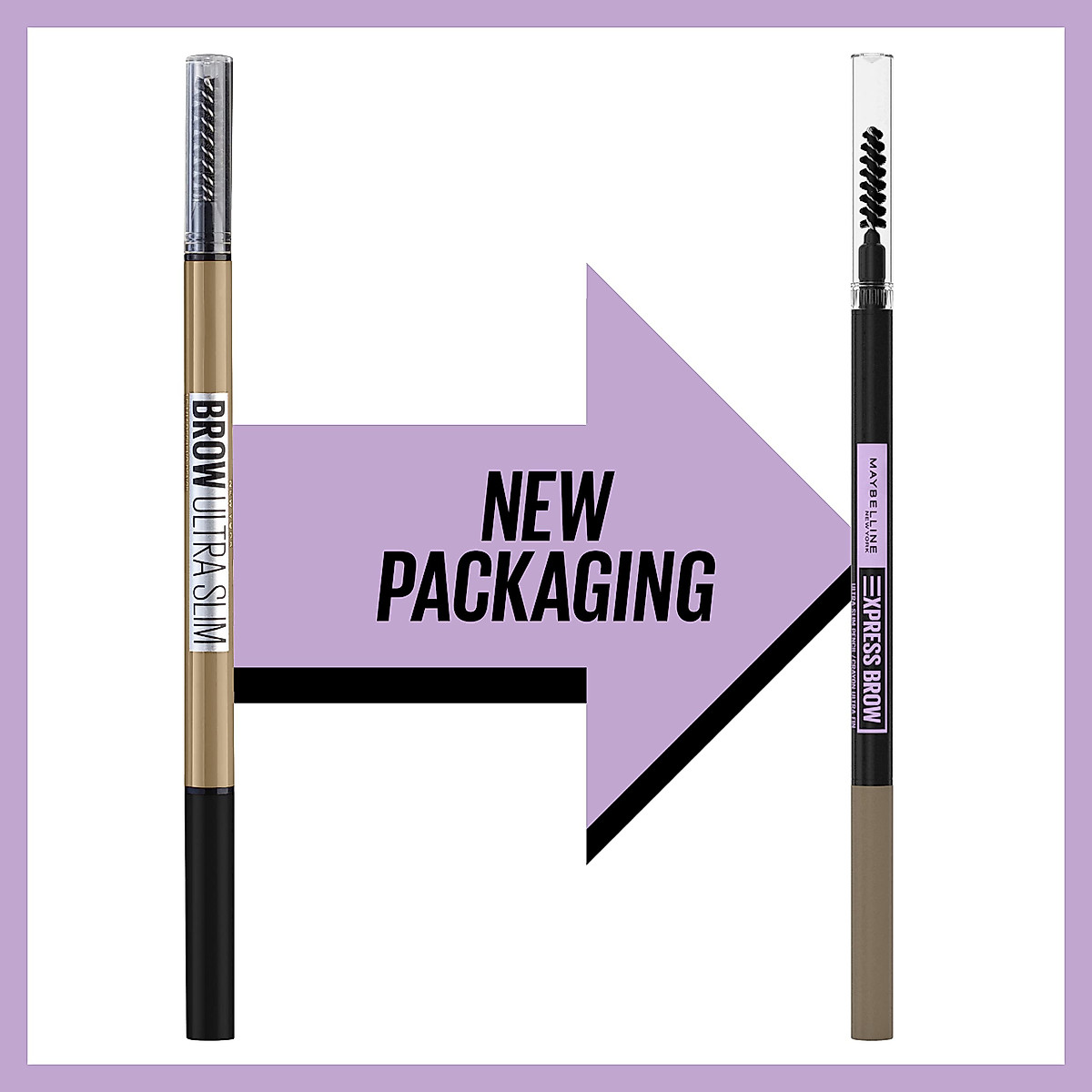 Maybelline New York Brow Ultra Slim Defining Eyebrow Pencil, Soft Brown, 0.003 oz.