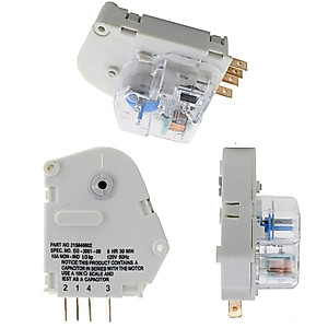 215846602 Refrigerator Defrost Timer by Seentech, Compatible with Kenmore Refrigerators – Replaces Part Number: 215846606 240371001 241621501 AP2111929 PS423801 PS423802