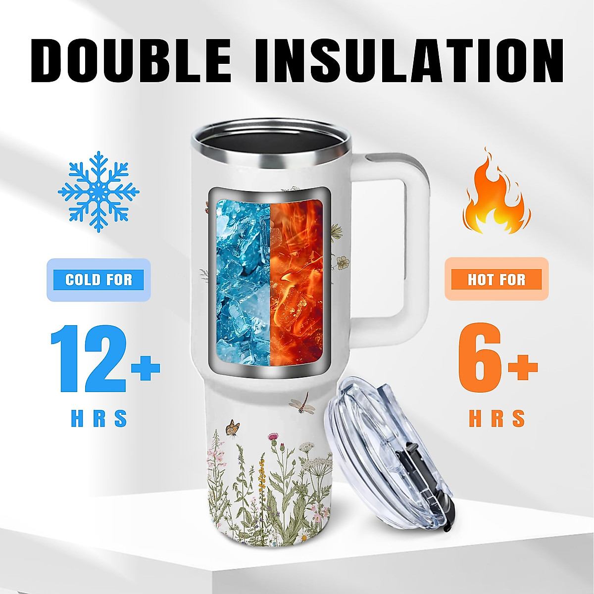 Funny Gifts for Senior Women, I Came I Saw I Forgot Tumbler 40 OZ, Old People Gifts, Birthday Retirement Christmas Gift for Older Woman, Insulated Tumblers for Seniors Citizen Wife Mom Aunt Grandma