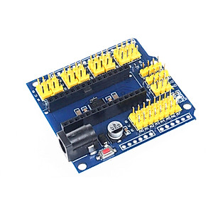 NOYITO I O Expansion Sensor Shield Module for UNO R3 Nano V3.0 Nano Pro - Color Version