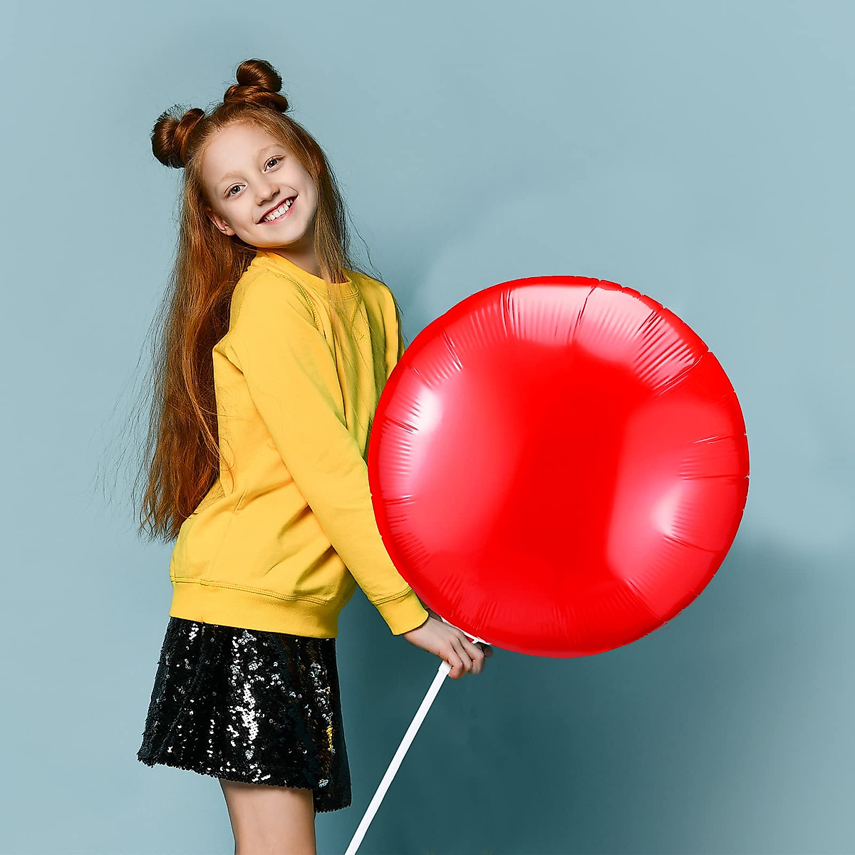 Halloween Decoration Includes 5 Pack Reusable Balloon Kit with Removable Clip and Pole Halloween Prop Halloween Decoration for Halloween Display