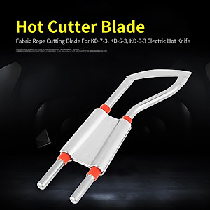 Fabric Cutting Blade for KD-7-3, KD-5-3, KD-8-3 Electric Hot Knife for Cutting Fabrics Ropes and Ribbons