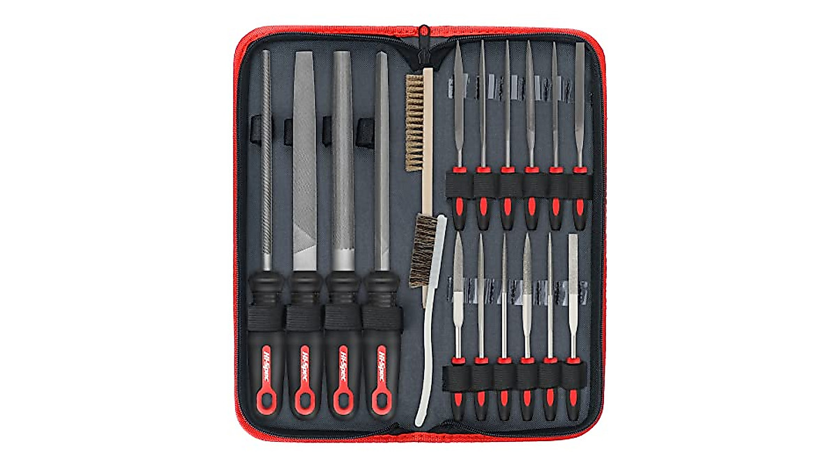 Hi-Spec 18-Piece Metal & Needle Files Set for DIY and Crafting