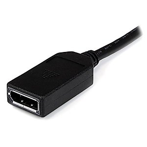 StarTech.com DMS-59 to DisplayPort - 8in - DMS 59 to 2x DP - Y Cable - DMS-59 Adapter - DisplayPort Splitter Cable - LFH Cable (DMSDPDP1),Black